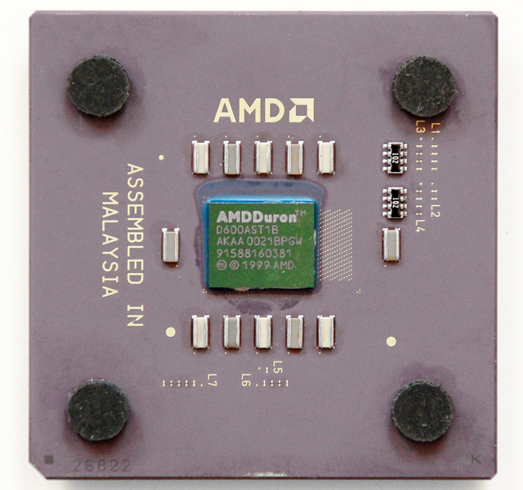AMD Duron - CPU MUSEUM - MUSEUM OF MICROPROCESSORS & DIE PHOTOGRAPHY