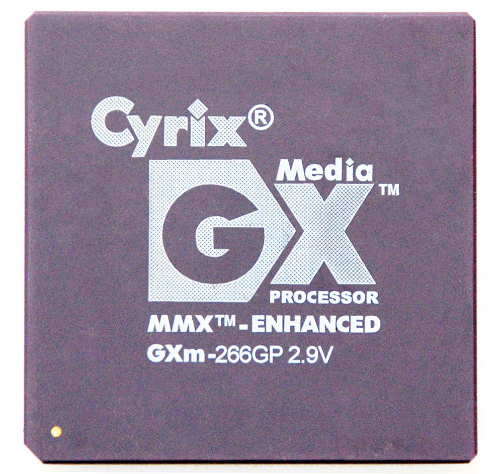 Cyrix MediaGX - CPU MUSEUM - MUSEUM OF MICROPROCESSORS & DIE PHOTOGRAPHY