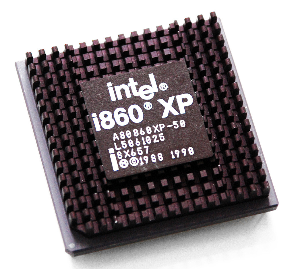 Intel 80860 - CPU MUSEUM - MUSEUM OF MICROPROCESSORS & DIE PHOTOGRAPHY