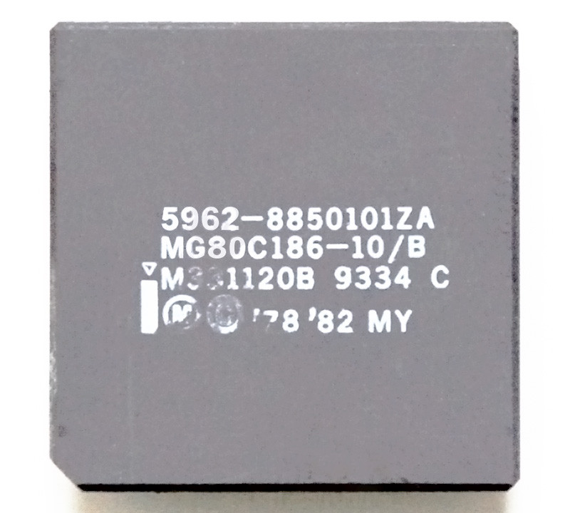 The 80186 & 80188 - CPU MUSEUM - MUSEUM OF MICROPROCESSORS & DIE ...