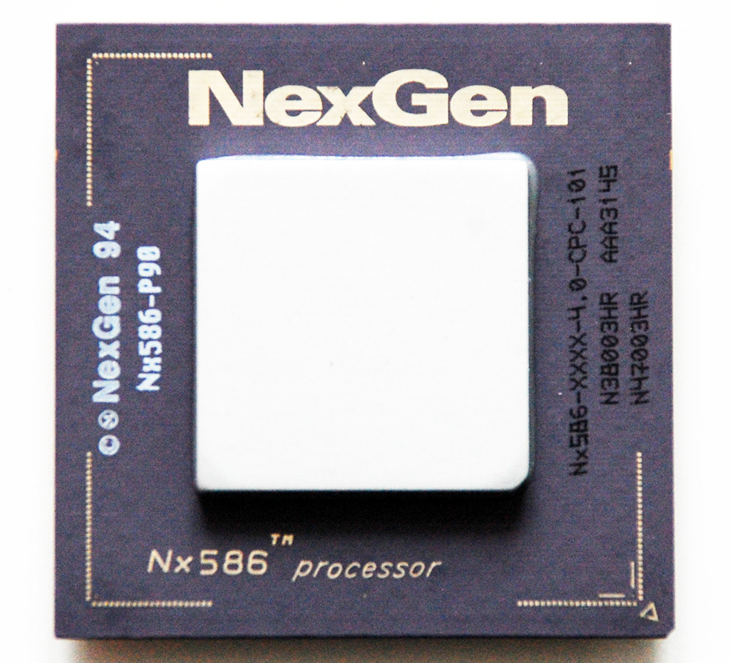 NexGen Nx586 - CPU MUSEUM - MUSEUM OF MICROPROCESSORS & DIE PHOTOGRAPHY