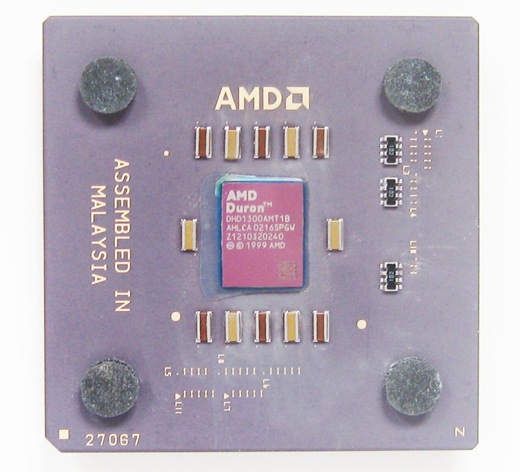 AMD Duron - CPU MUSEUM - MUSEUM OF MICROPROCESSORS & DIE PHOTOGRAPHY