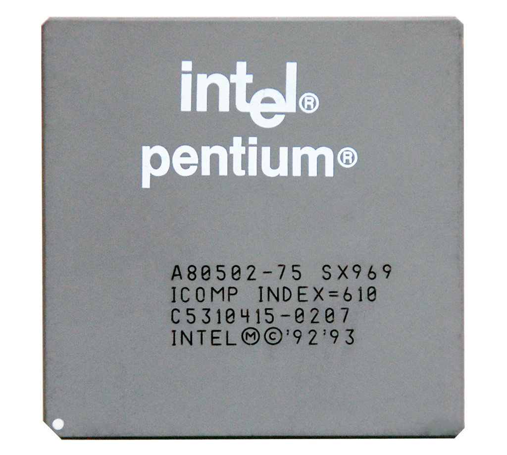 Intel Pentium - CPU MUSEUM - MUSEUM OF MICROPROCESSORS & DIE PHOTOGRAPHY