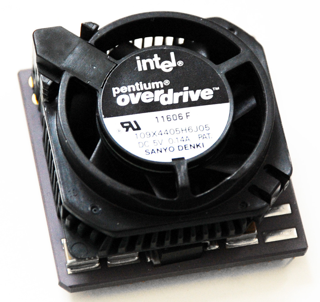 Intel Pentium OverDrive - CPU MUSEUM - MUSEUM OF MICROPROCESSORS & DIE ...