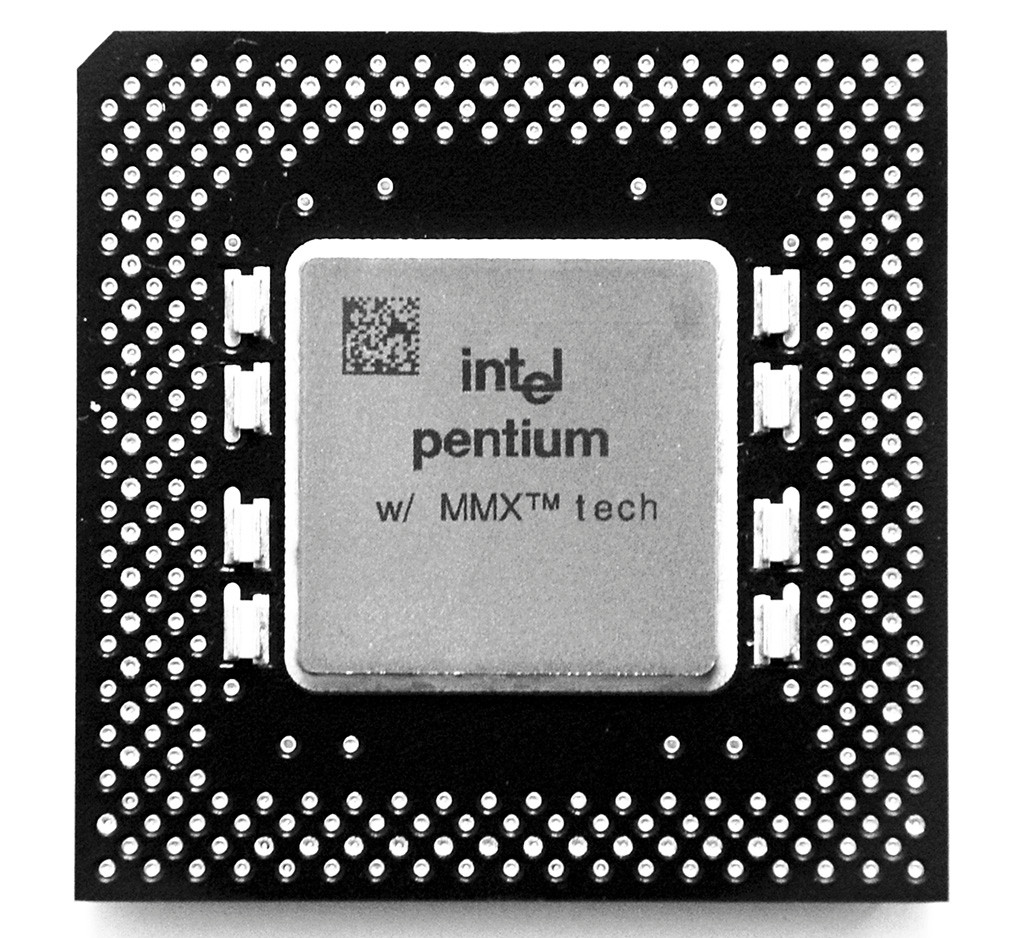 Intel Pentium MMX - CPU MUSEUM - MUSEUM OF MICROPROCESSORS & DIE ...