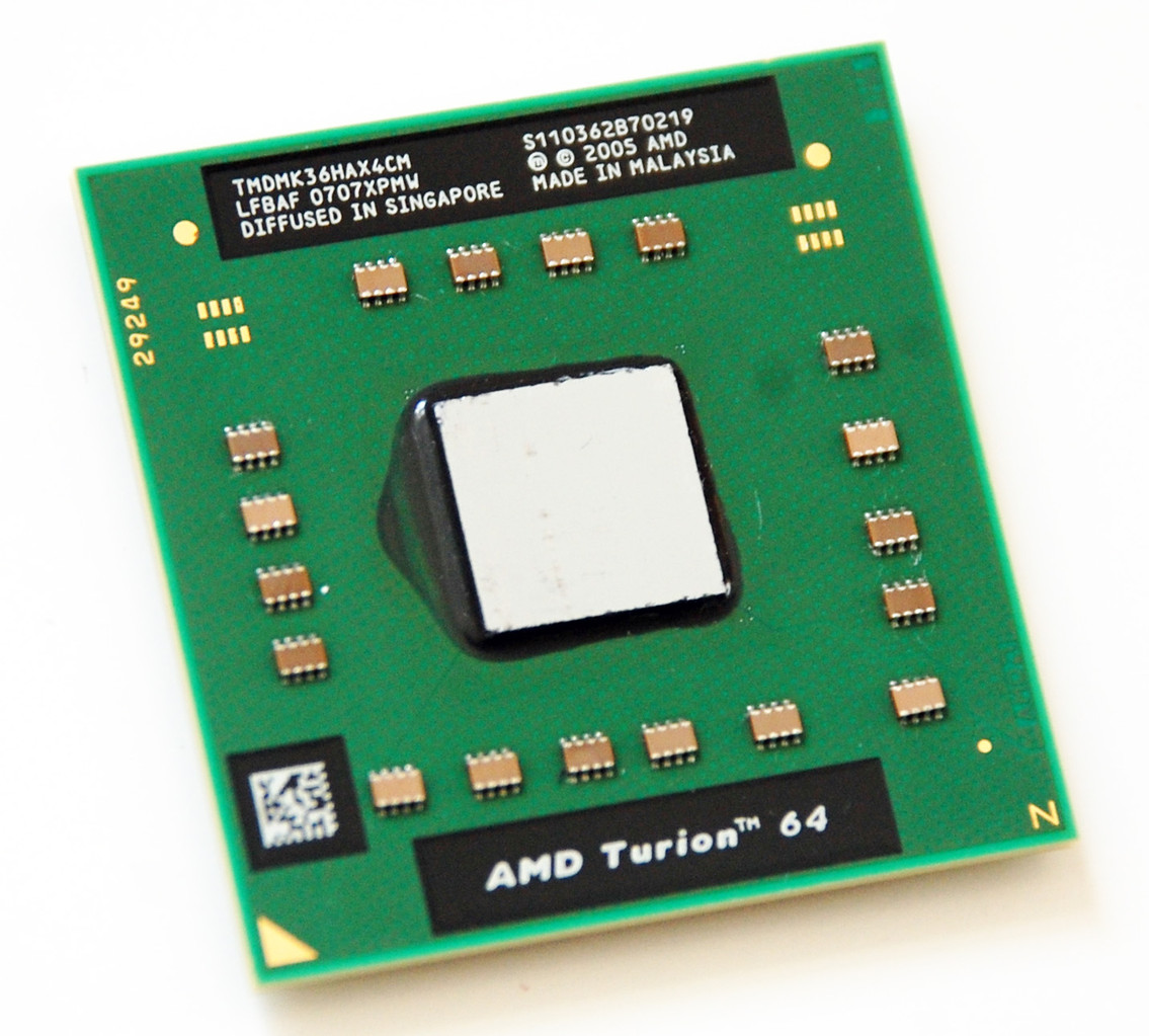 AMD Turion - CPU MUSEUM - MUSEUM OF MICROPROCESSORS & DIE PHOTOGRAPHY