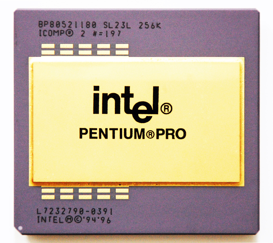 Intel Pentium Pro - CPU MUSEUM - MUSEUM OF MICROPROCESSORS & DIE ...