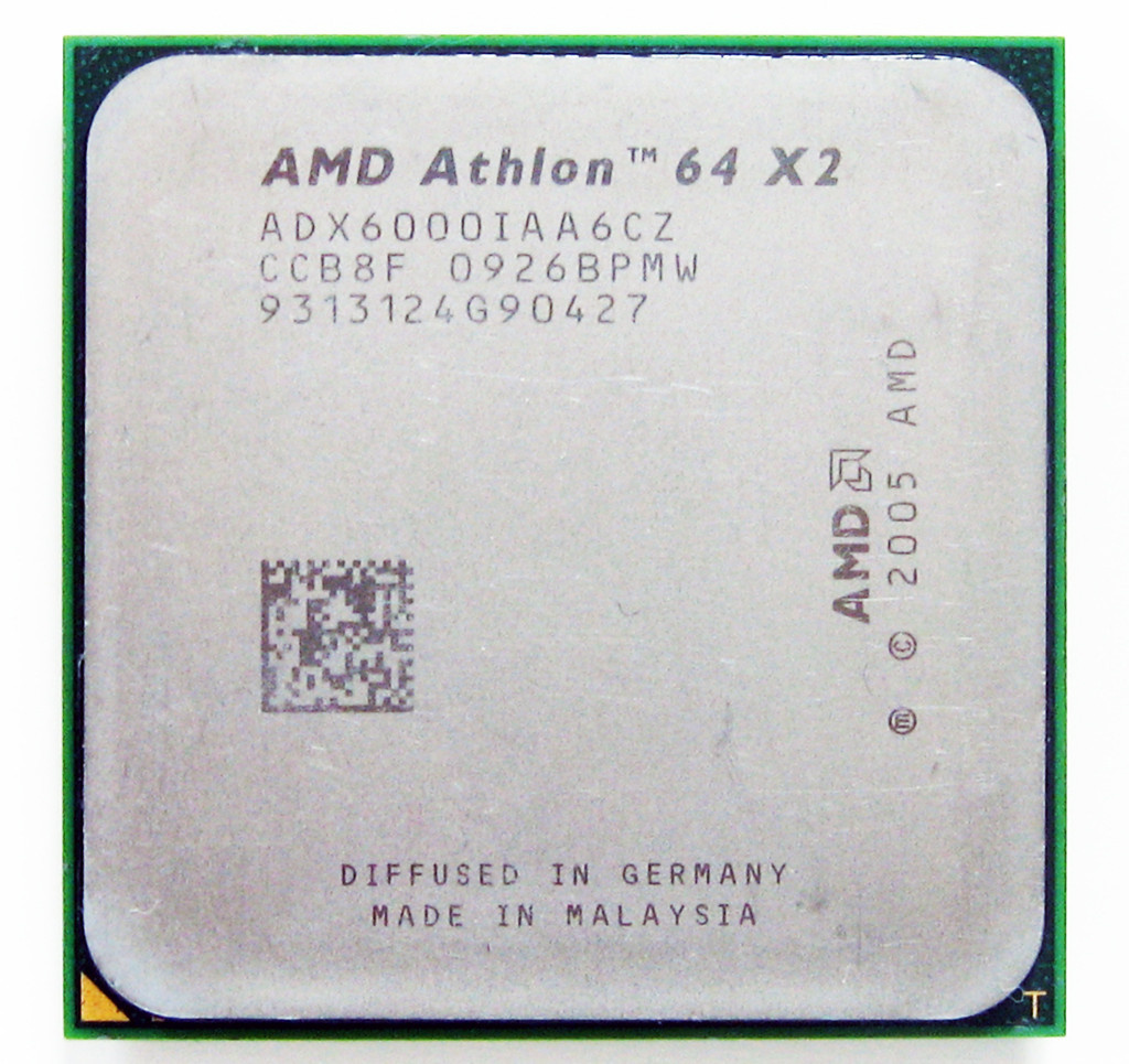 AMD Athlon 64 X2 - CPU MUSEUM - MUSEUM OF MICROPROCESSORS & DIE PHOTOGRAPHY