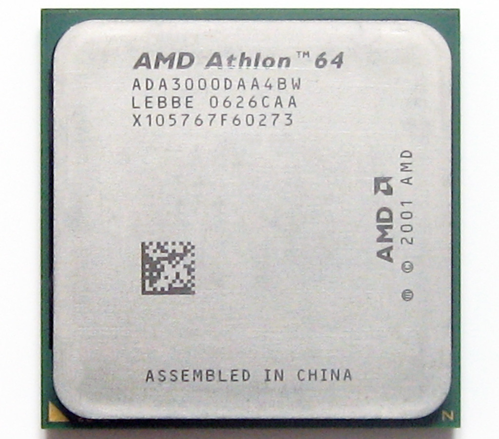 AMD Athlon 64 - CPU MUSEUM - MUSEUM OF MICROPROCESSORS & DIE PHOTOGRAPHY