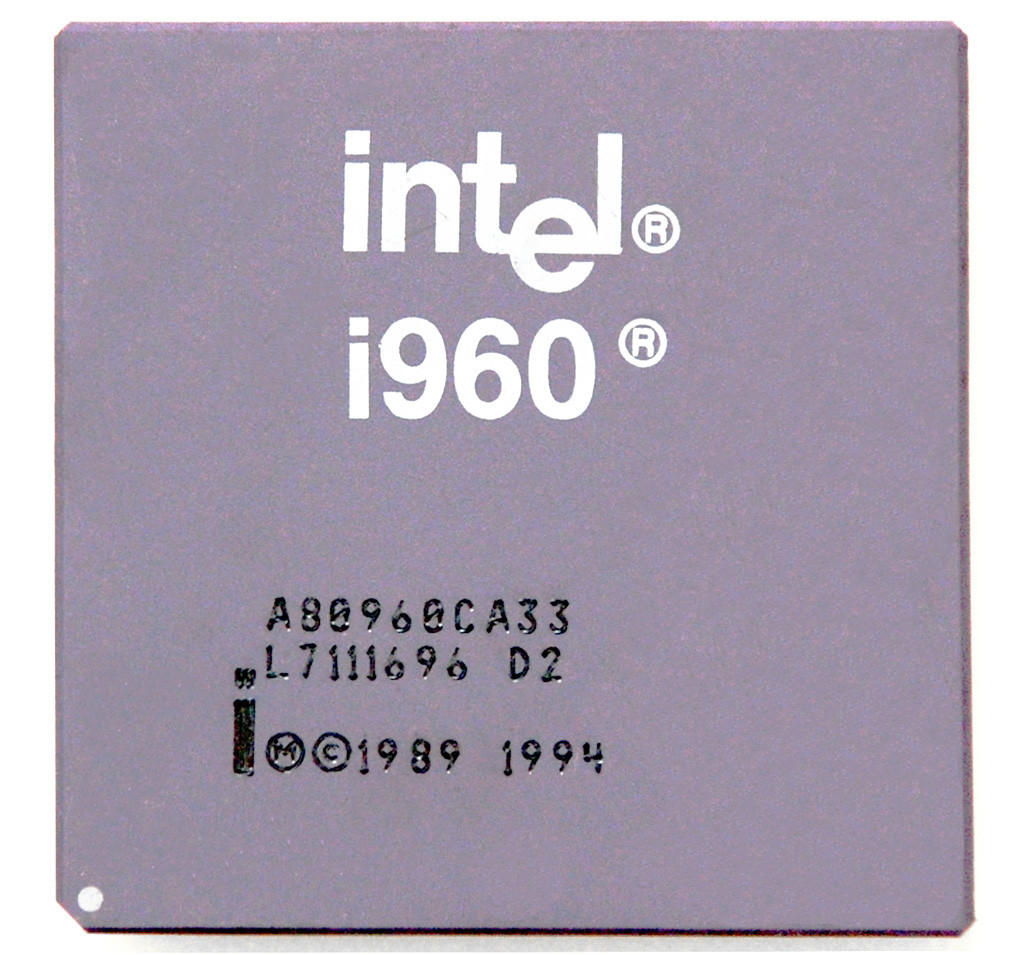 Intel 80960 - CPU MUSEUM - MUSEUM OF MICROPROCESSORS & DIE PHOTOGRAPHY