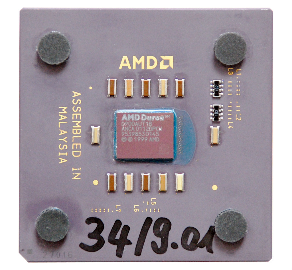AMD Duron - CPU MUSEUM - MUSEUM OF MICROPROCESSORS & DIE PHOTOGRAPHY