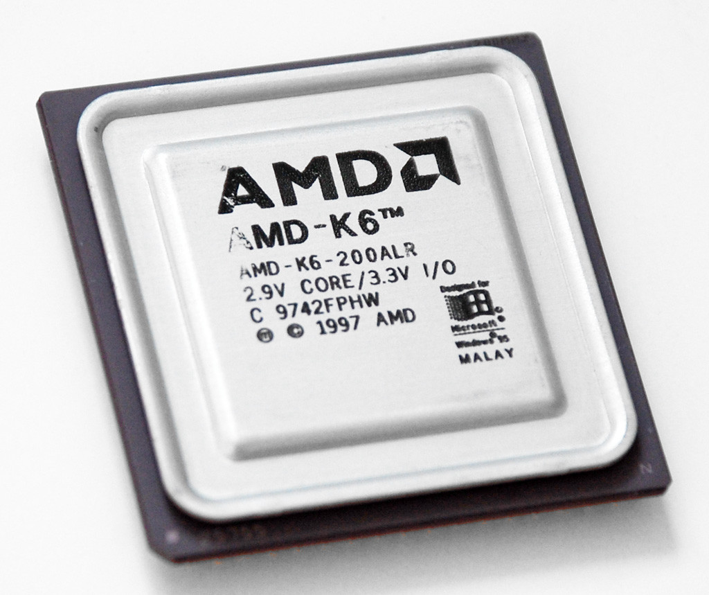 AMD K6 - CPU MUSEUM - MUSEUM OF MICROPROCESSORS & DIE PHOTOGRAPHY