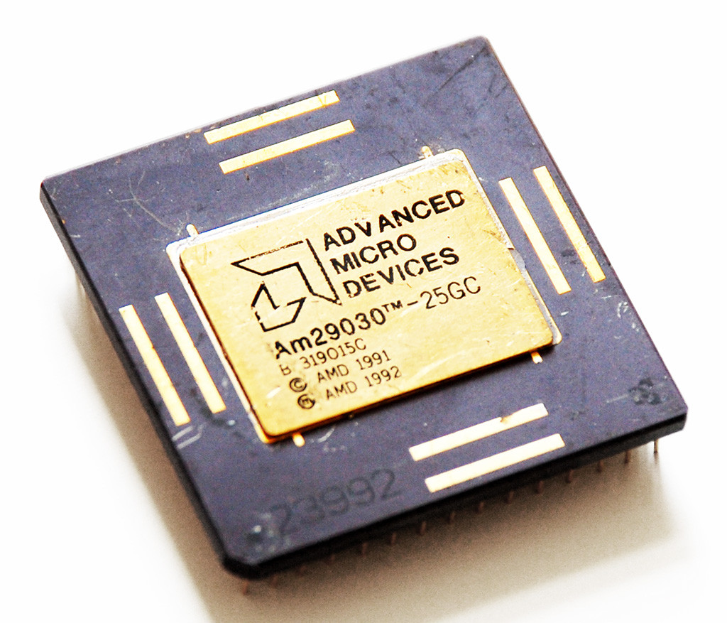 AMD Am29000 - CPU MUSEUM - MUSEUM OF MICROPROCESSORS & DIE PHOTOGRAPHY