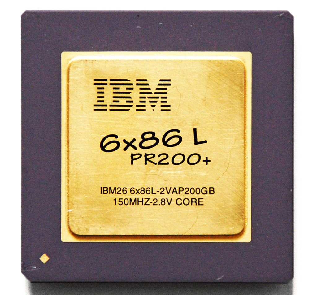 IBM 6x86/6x86MX - CPU MUSEUM - MUSEUM OF MICROPROCESSORS & DIE PHOTOGRAPHY