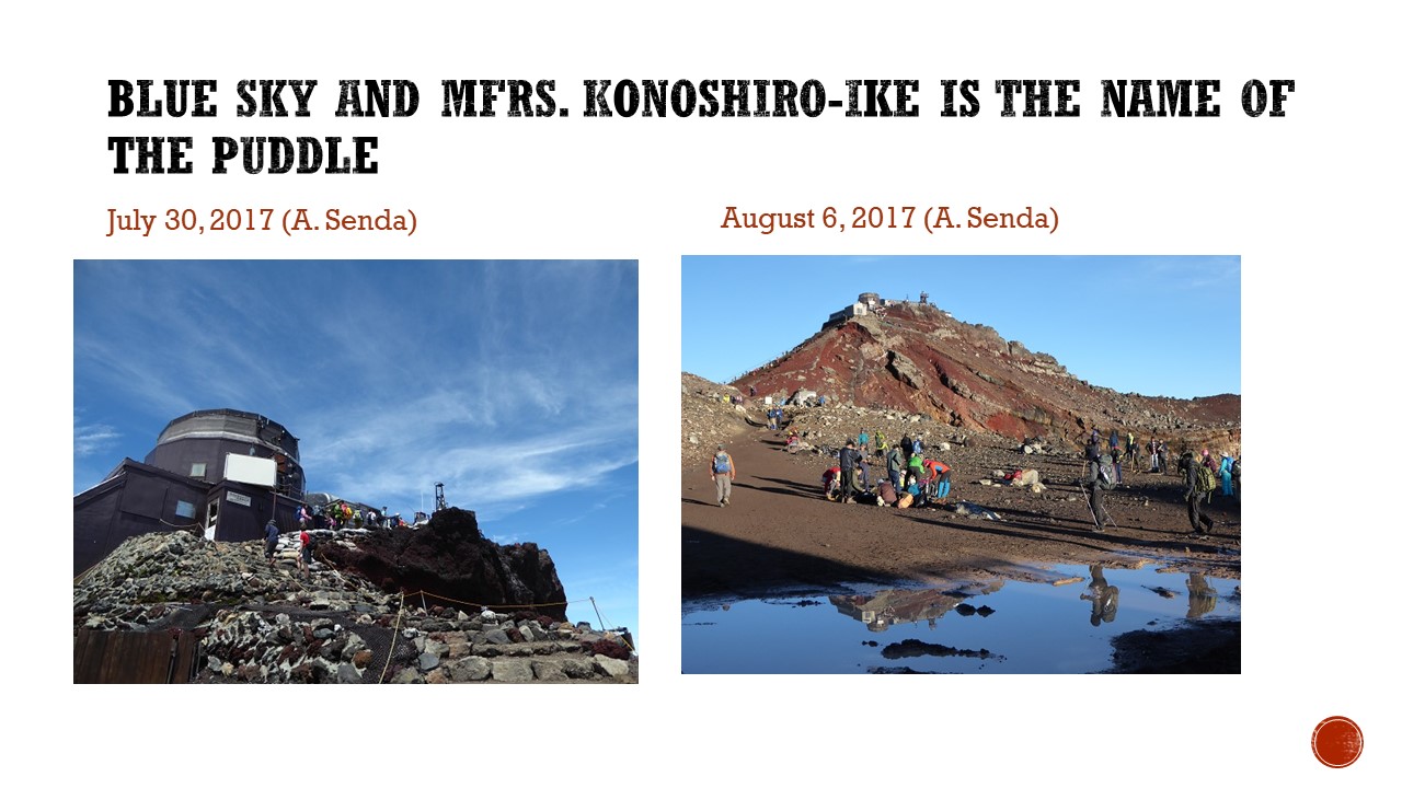 WHAT'S NEW - Mount Fuji Weather Station