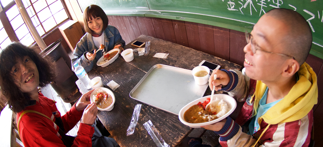 ハイコー給食 - 潟分校 closing school fes 2018