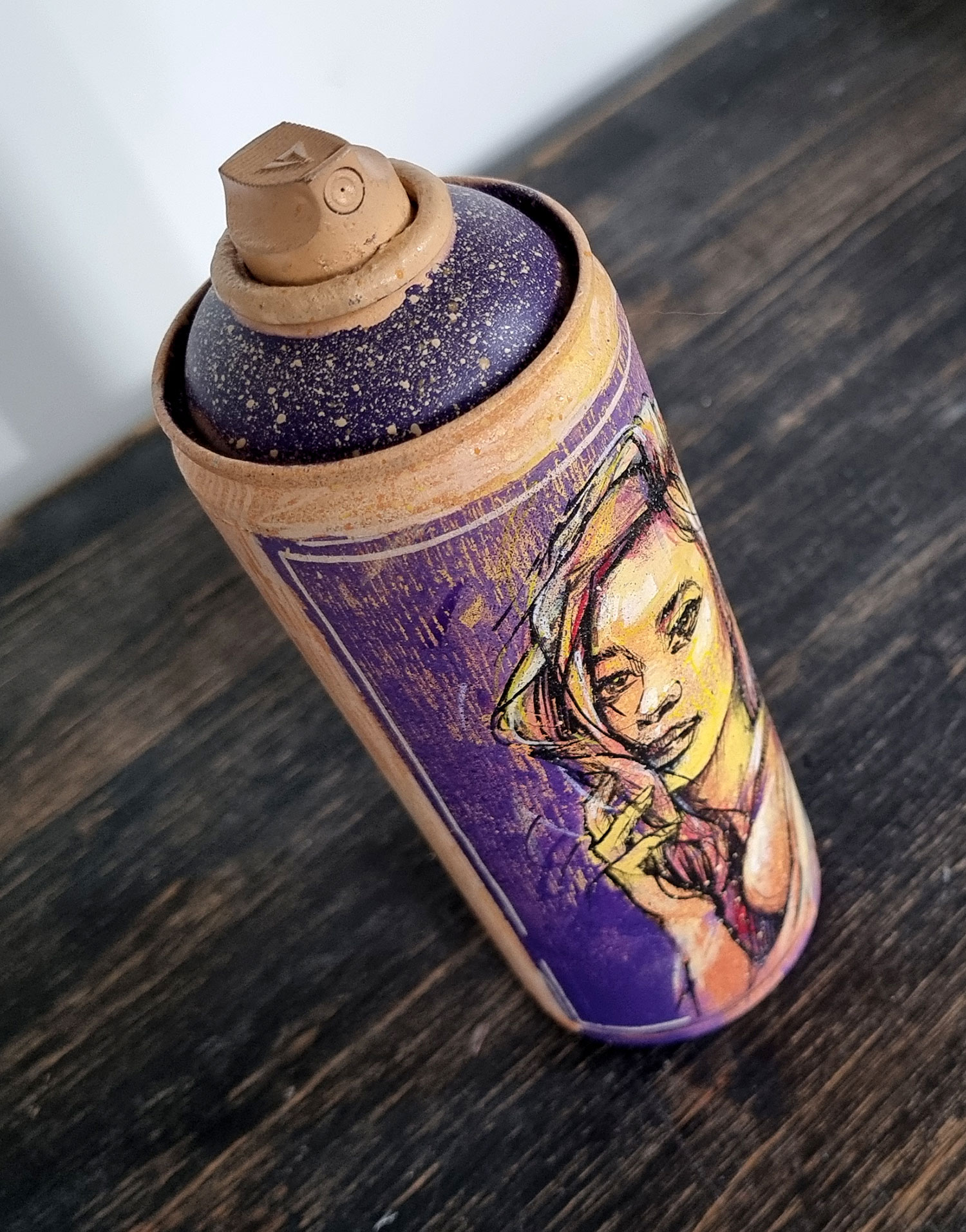 CUSTOM SPRAY CAN #78 - GRAFFMATT