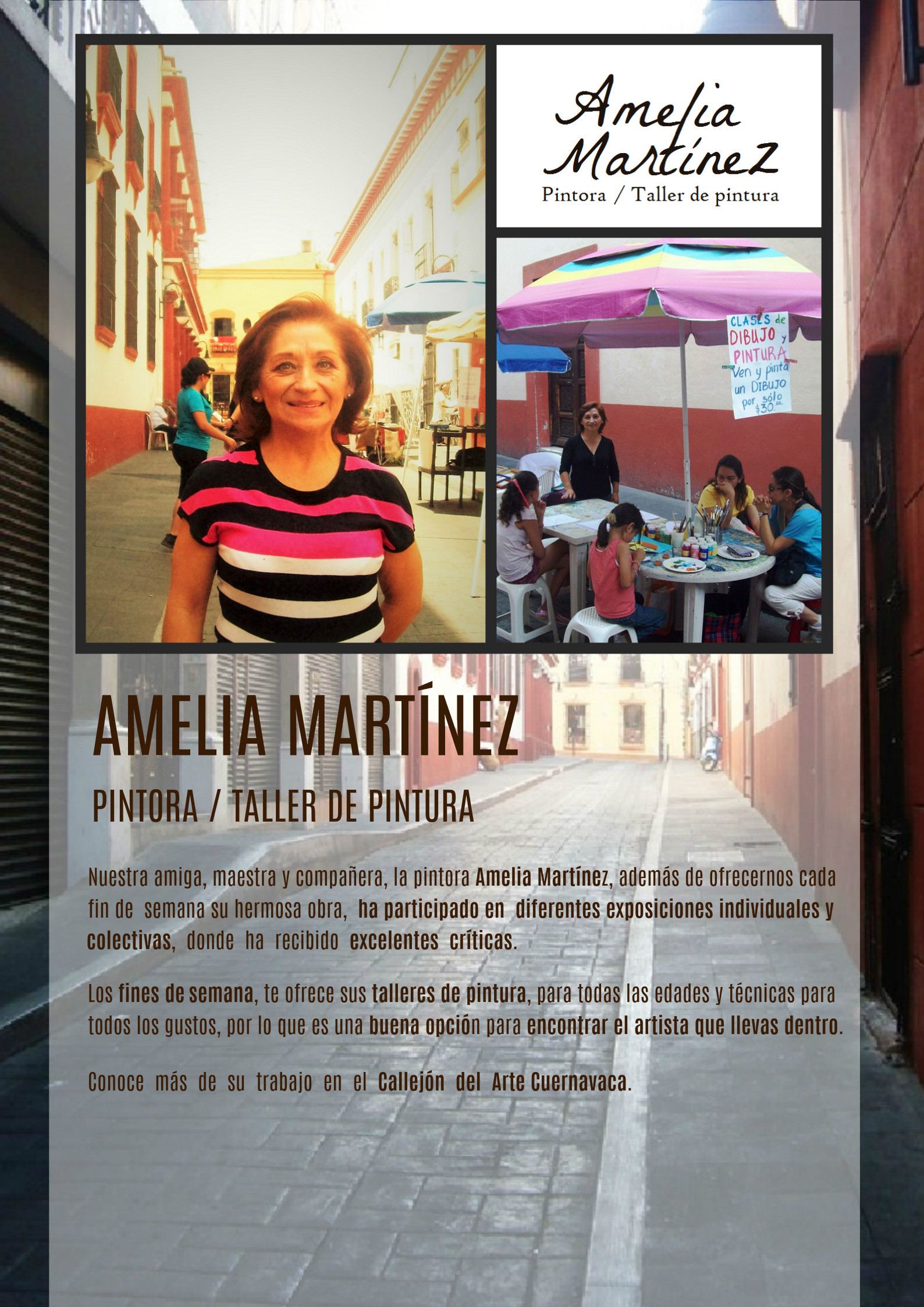 AMELIA MARTÍNEZ - Página web de callejondelartecuernavaca