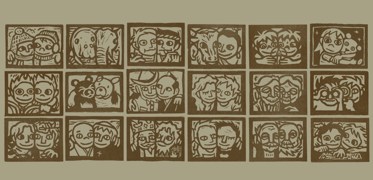 Block prints, Stencil designs... - Y.Ohno's ArtWorks