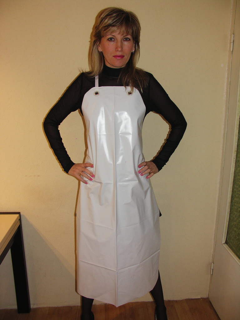 A PVC Tabard Überwurf Schürze - tinaschuerzenshops Webseite!