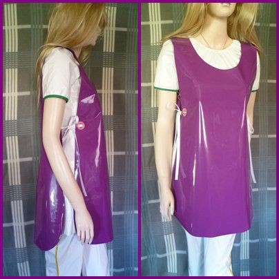 A PVC Tabard Überwurf Schürze - tinaschuerzenshops Webseite!