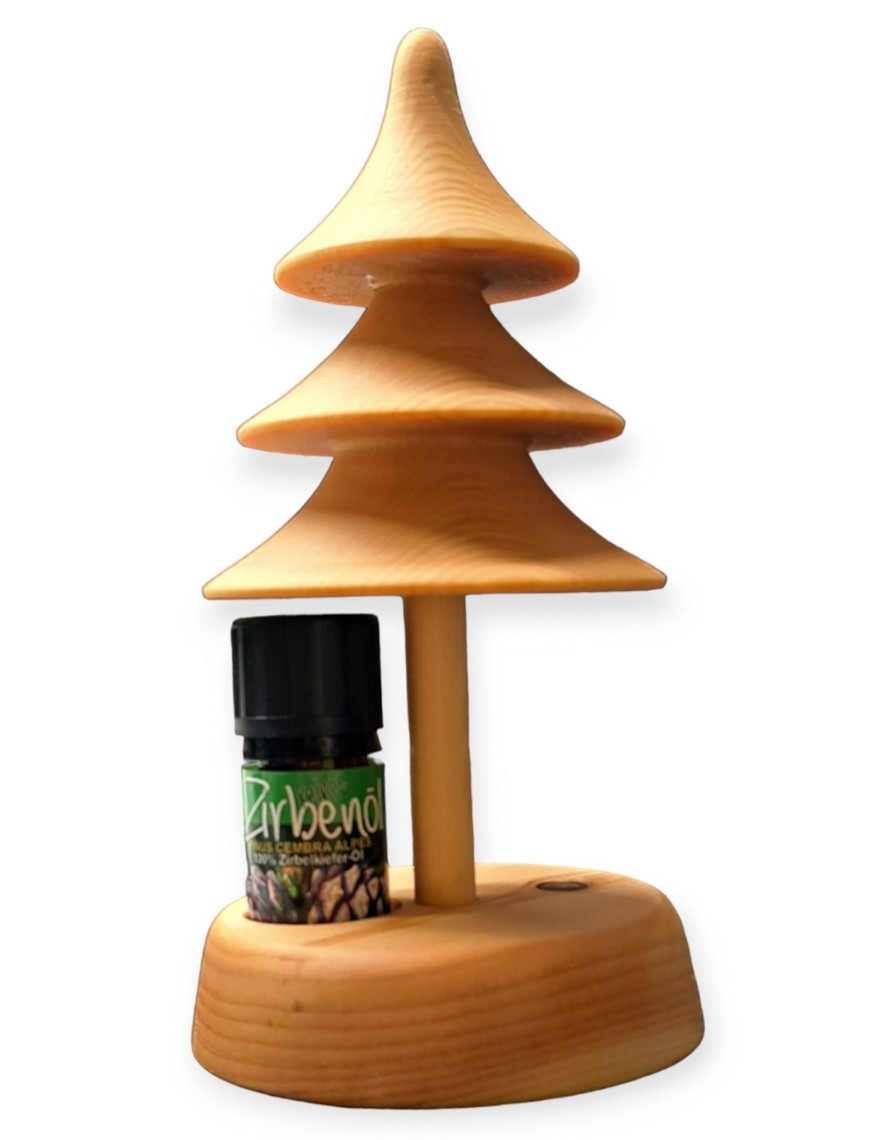 Duftbaum aus Zirbenholz - Die Zirbe