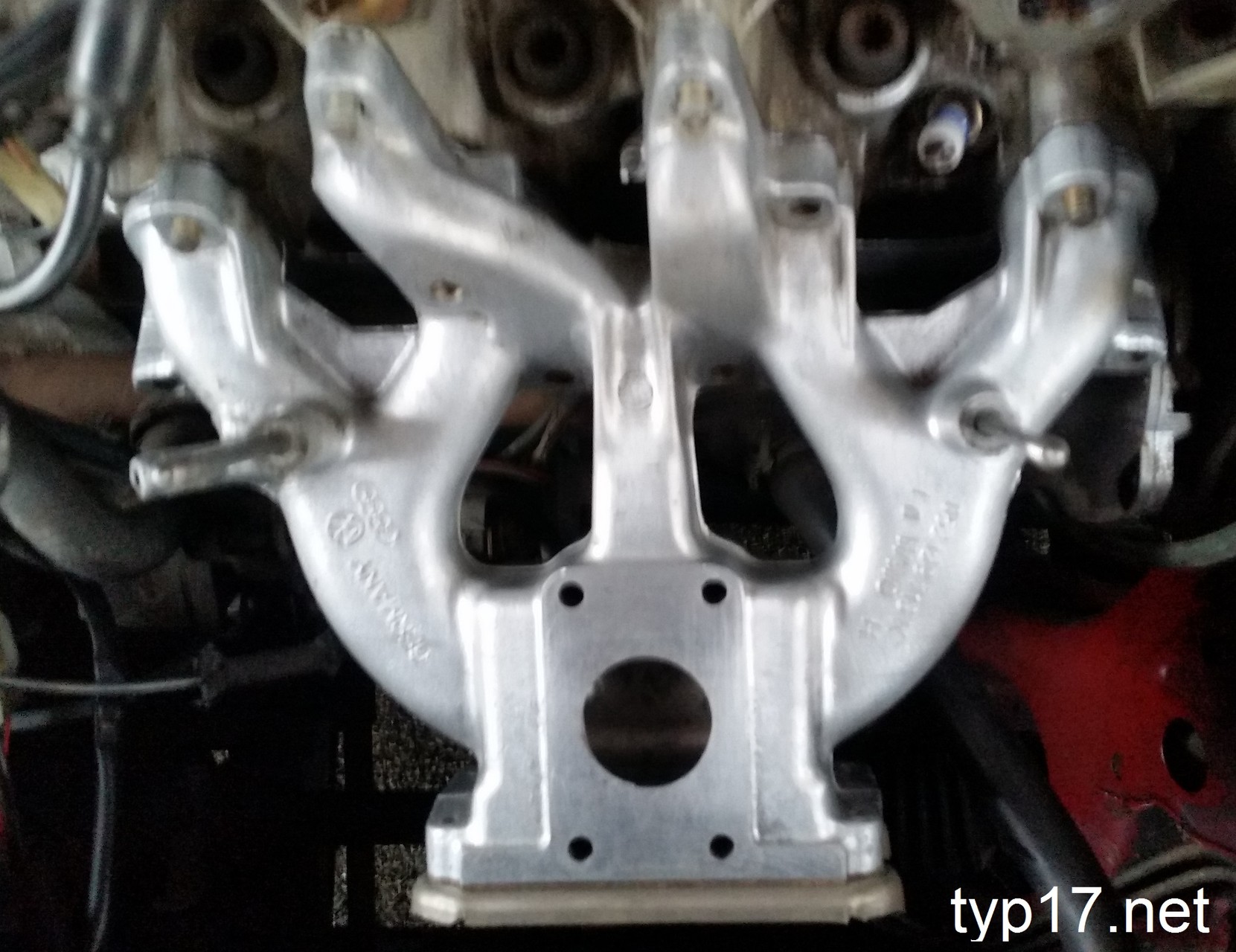 Motorteile reinigen - VW Golf 1 Typ17
