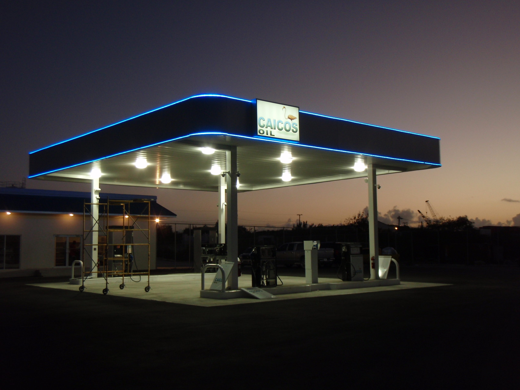 Canopies for gas stations - Best Industries canopy manufacturer