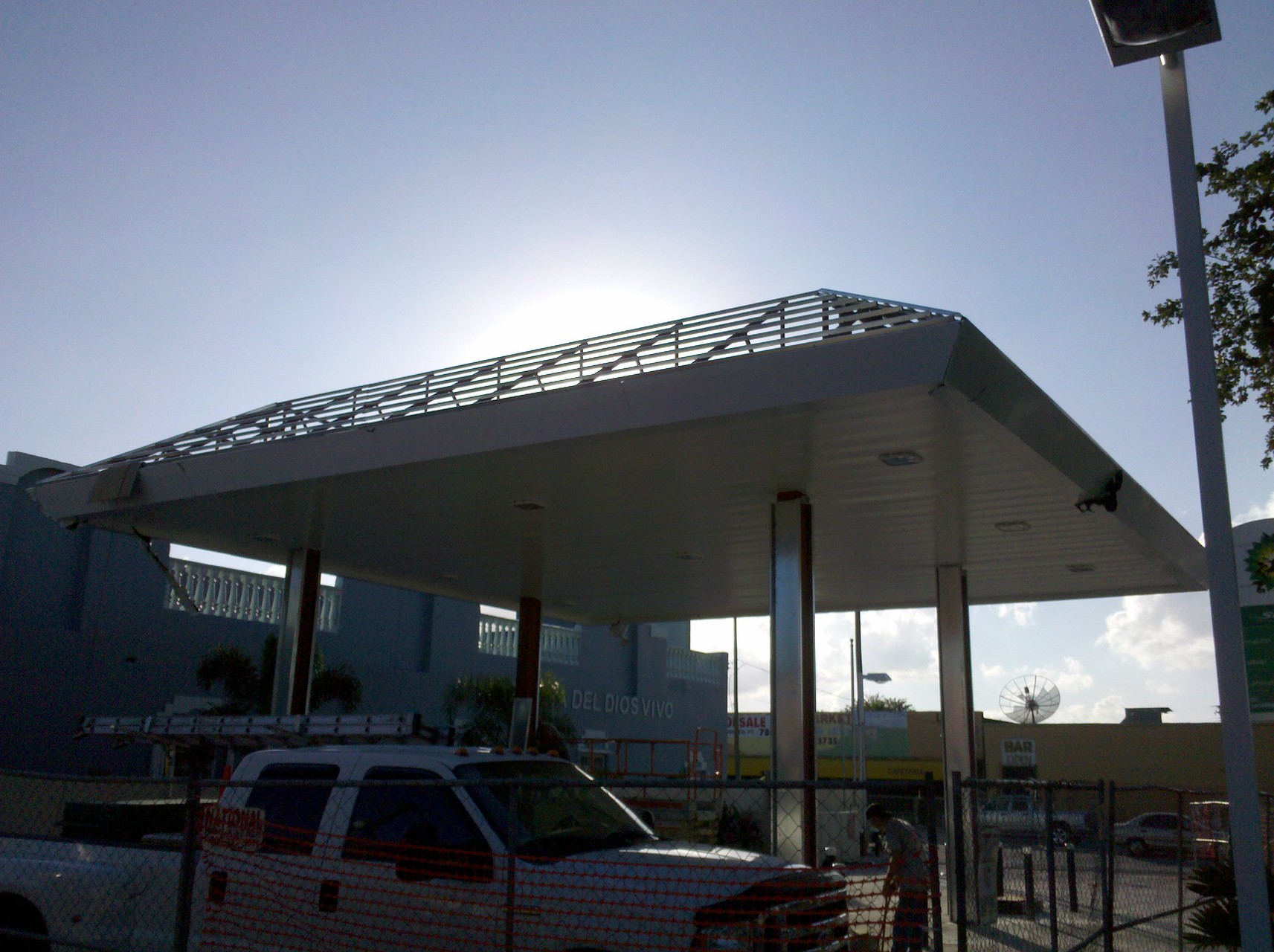 Canopies for gas stations - Best Industries canopy manufacturer