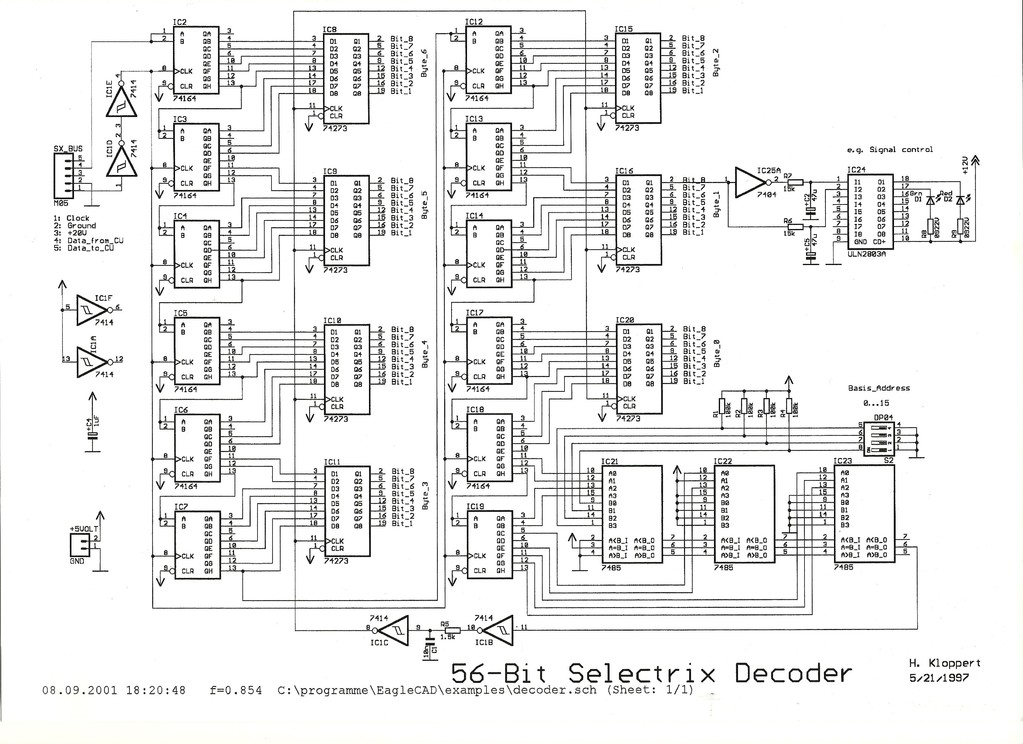 Selbstgebaute Projekte für das SelecTRIX System - Selectrix Modellbahn ...