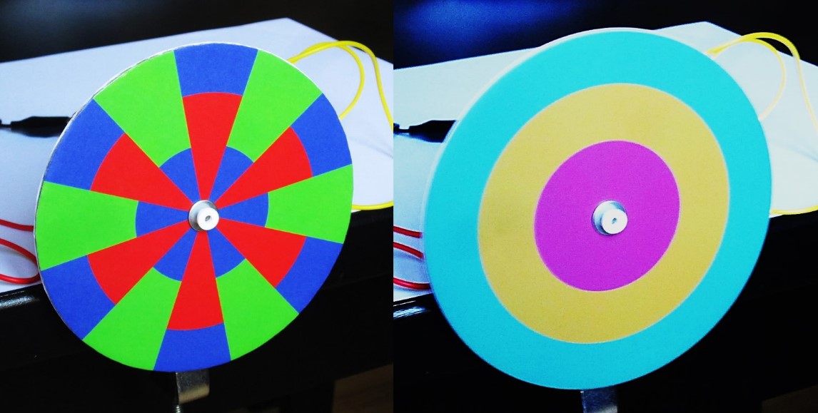 Le disque de Newton : attention à ne pas lui faire dire ce qu'il ne dit ...