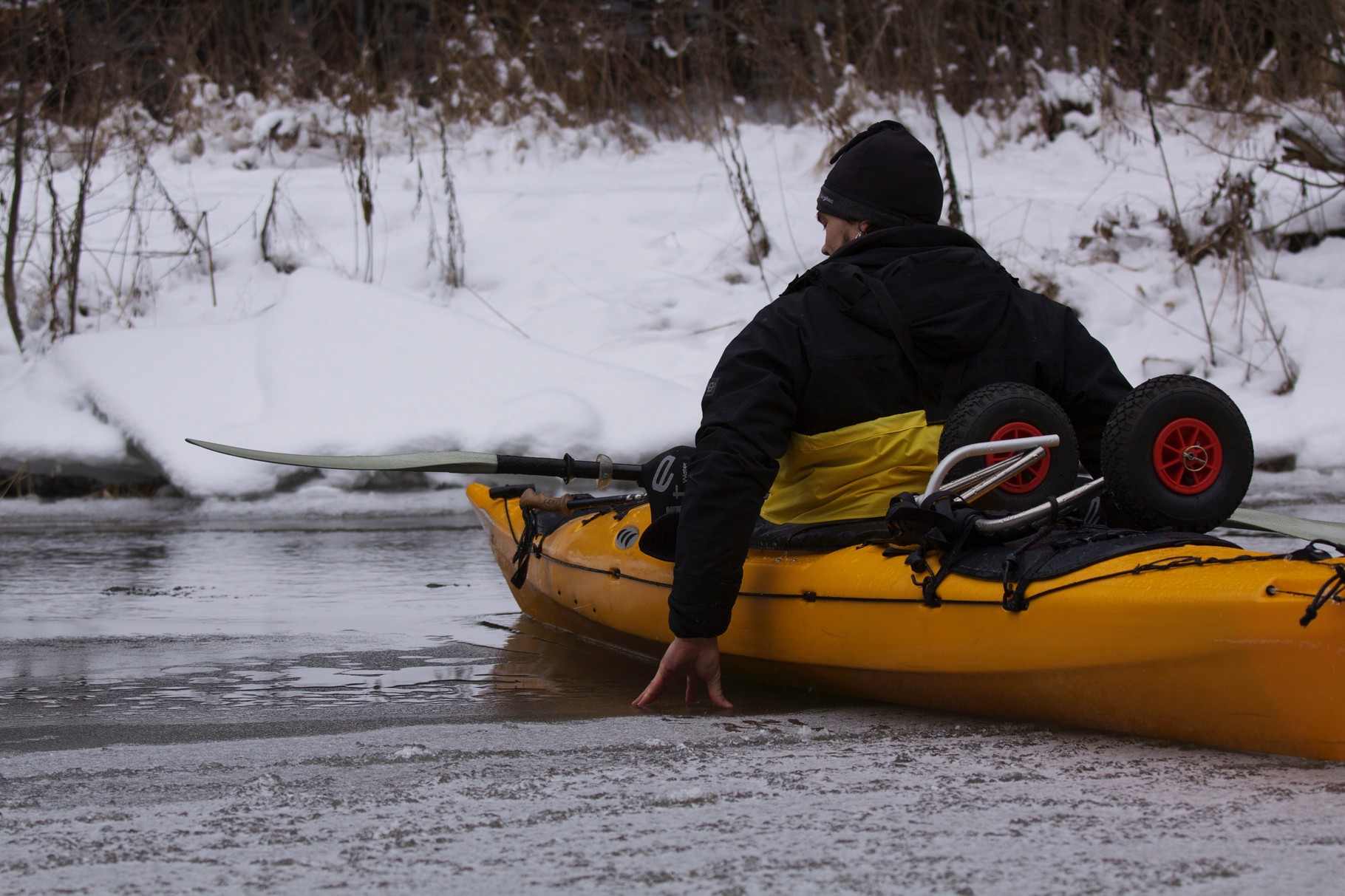 canoe winter tour - rotherpfeffers Webseite!