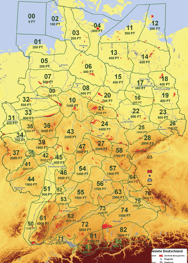 GAFOR Gebiete - lamafliegers Webseite!