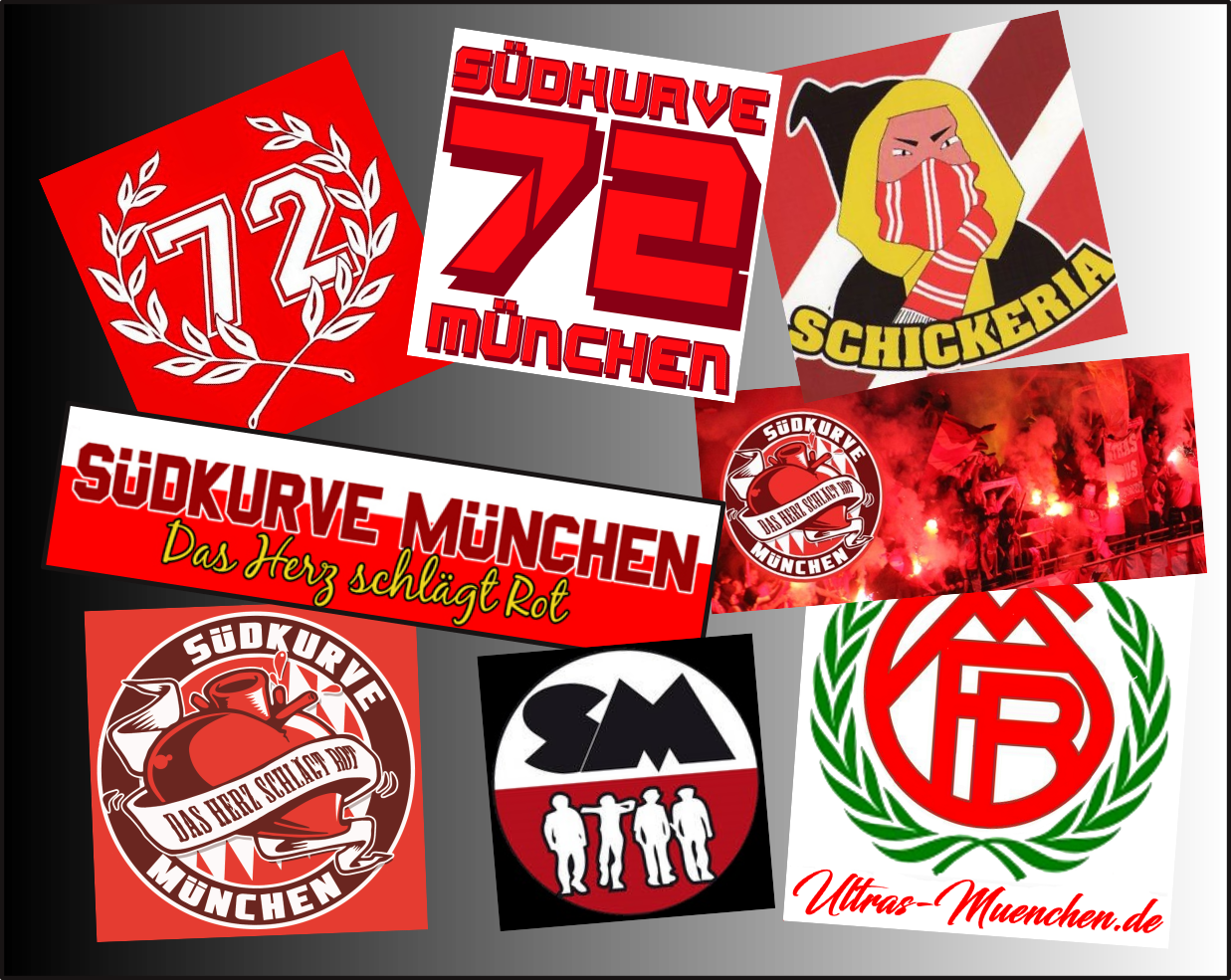 ULTRAS MÜNCHEN AUFKLEBER - Ultras München Onlineshop