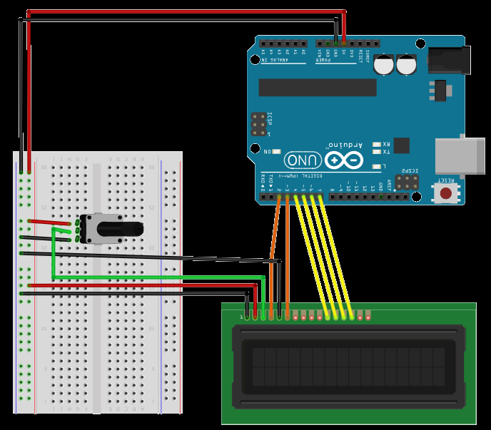 Écrire un texte sur un écran LCD 16x2 - Ardwinner
