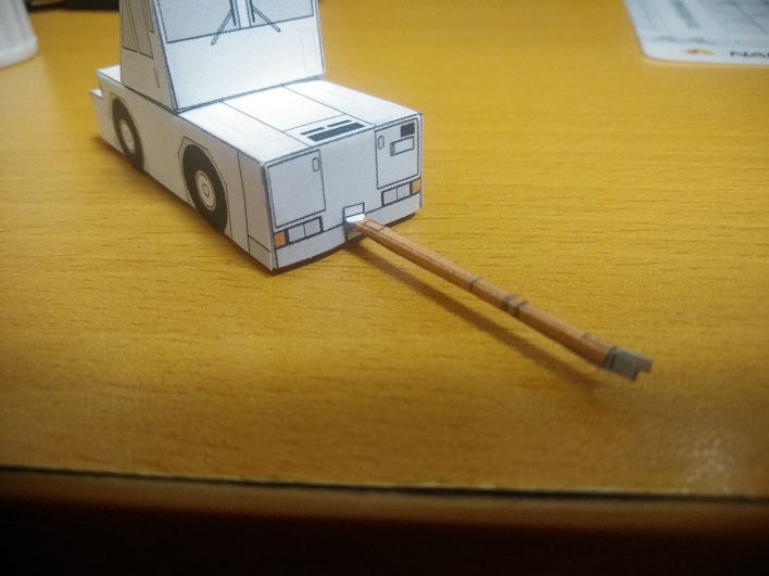 PUSH BACK TRUCK PAPER CRAFT - ときめきを届けるサイト