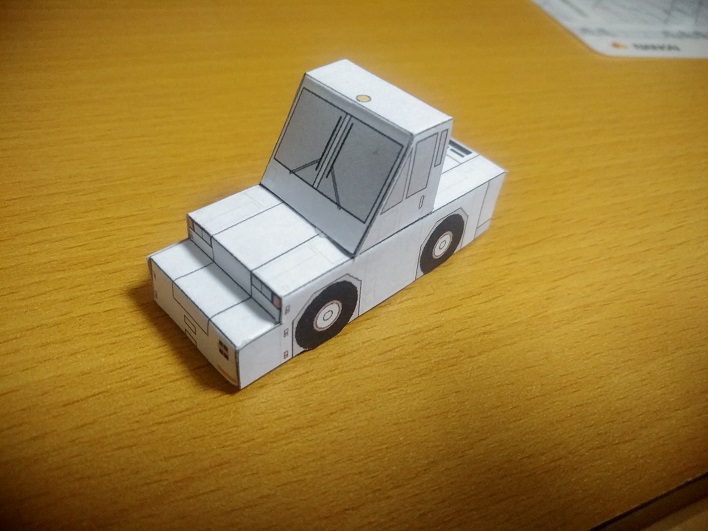 PUSH BACK TRUCK PAPER CRAFT - ときめきを届けるサイト