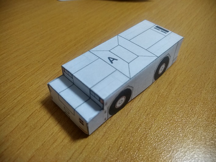 PUSH BACK TRUCK PAPER CRAFT - ときめきを届けるサイト