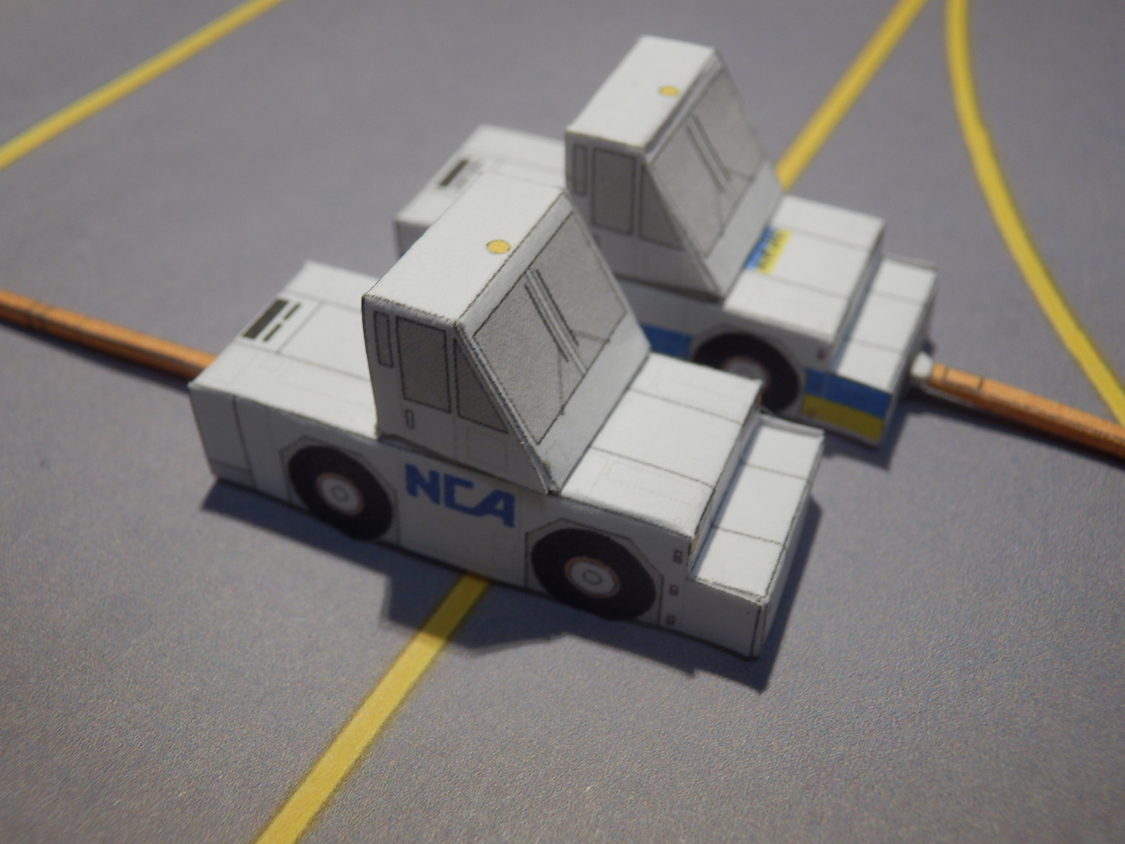 PUSH BACK TRUCK PAPER CRAFT - ときめきを届けるサイト