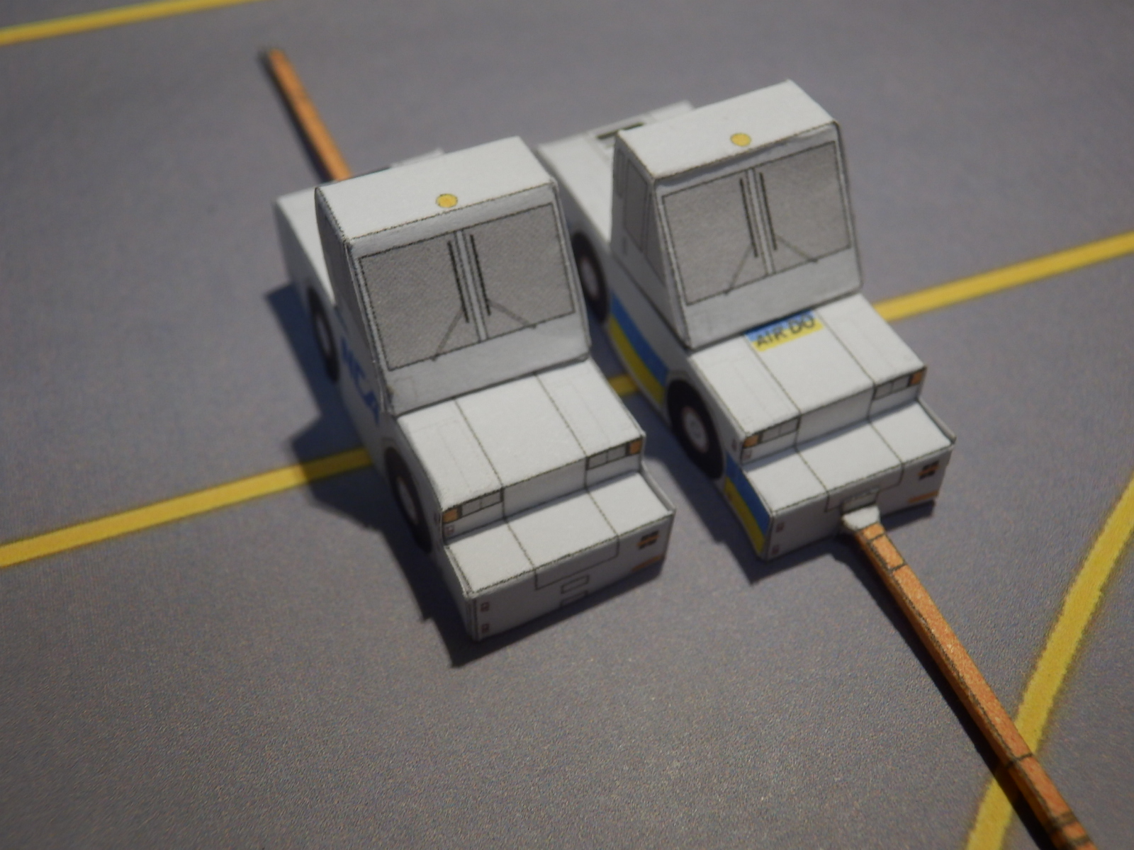 PUSH BACK TRUCK PAPER CRAFT - ときめきを届けるサイト
