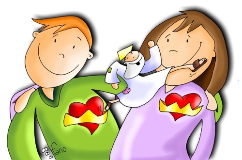 DIBUJOS DE FANO PARA NIÑOS Y CATEQUISTAS - Pater Noster