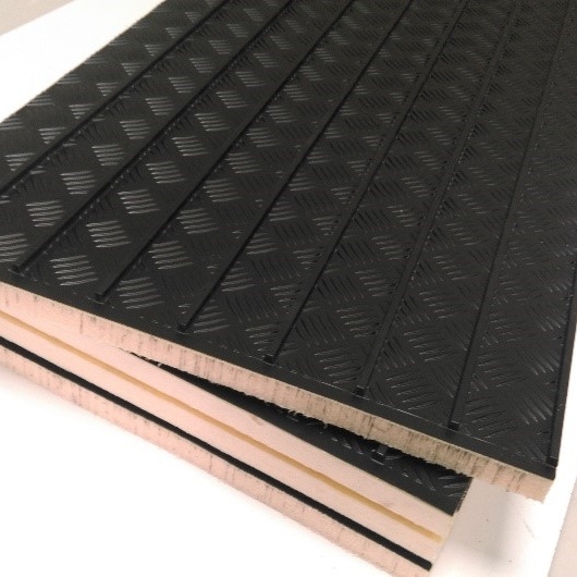 Insulated Brick Slip Tracking Panel 18mm XPS (1.2m x 2.4m) - Brick Bond ...