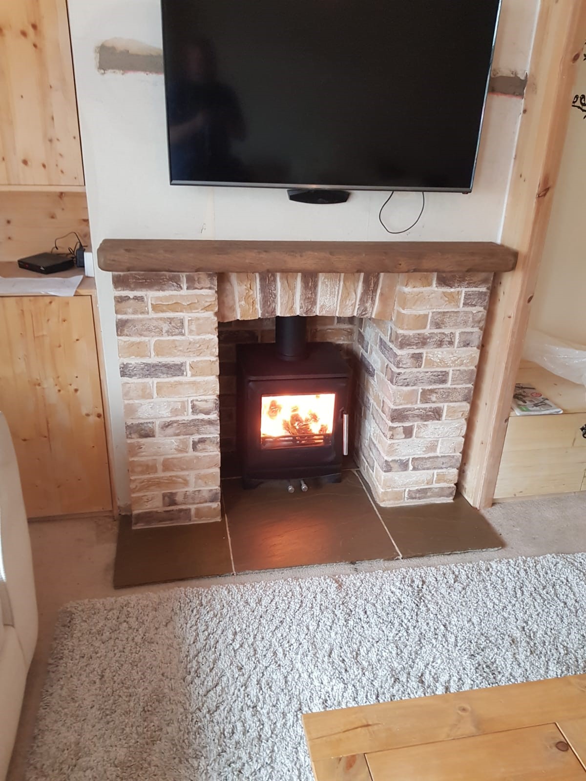 Fireplace Chamber Lining Panels - Brick Bond Solutions