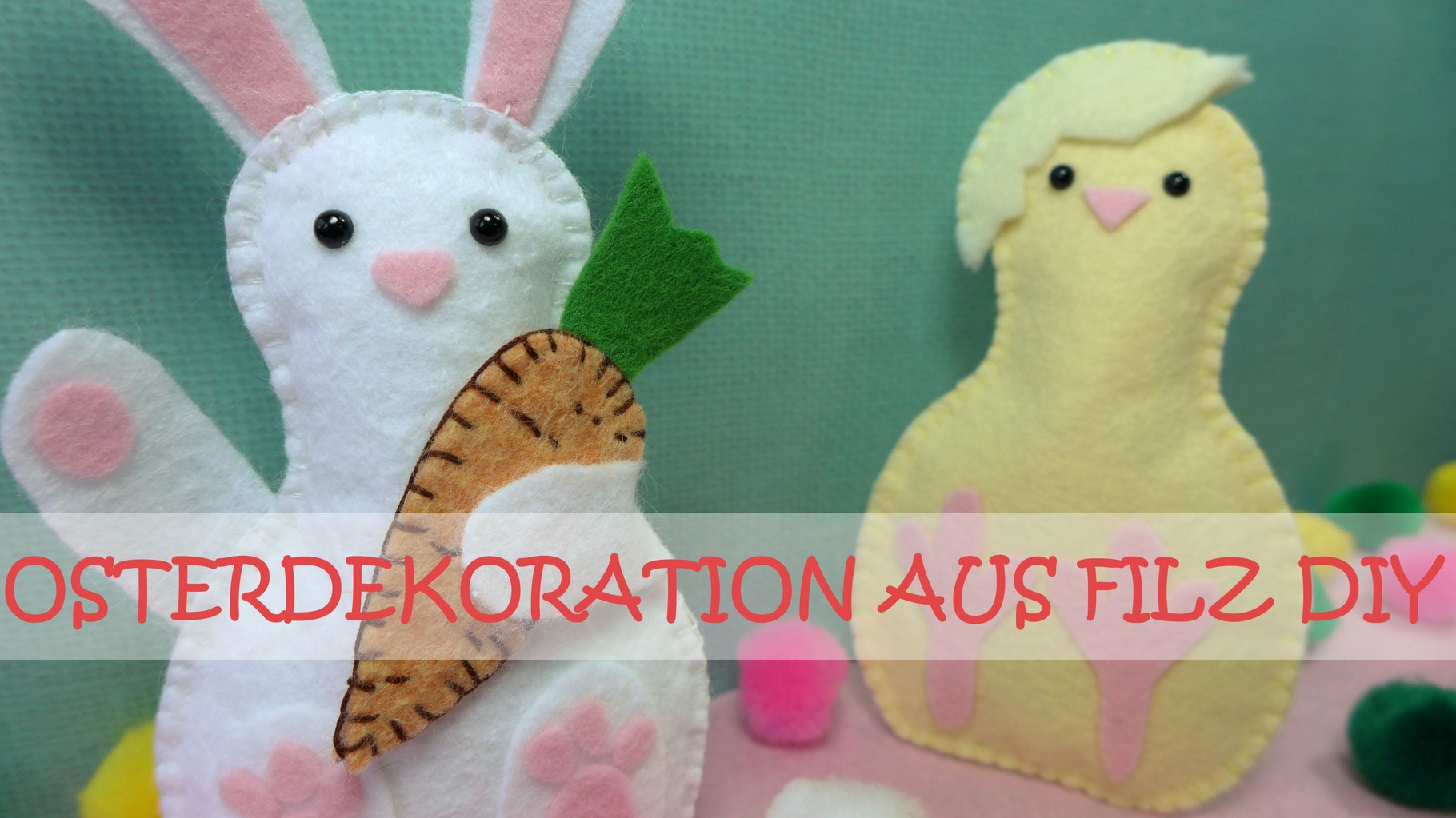 Basteln Für Ostern Mit Filz | Florian Baumgartner