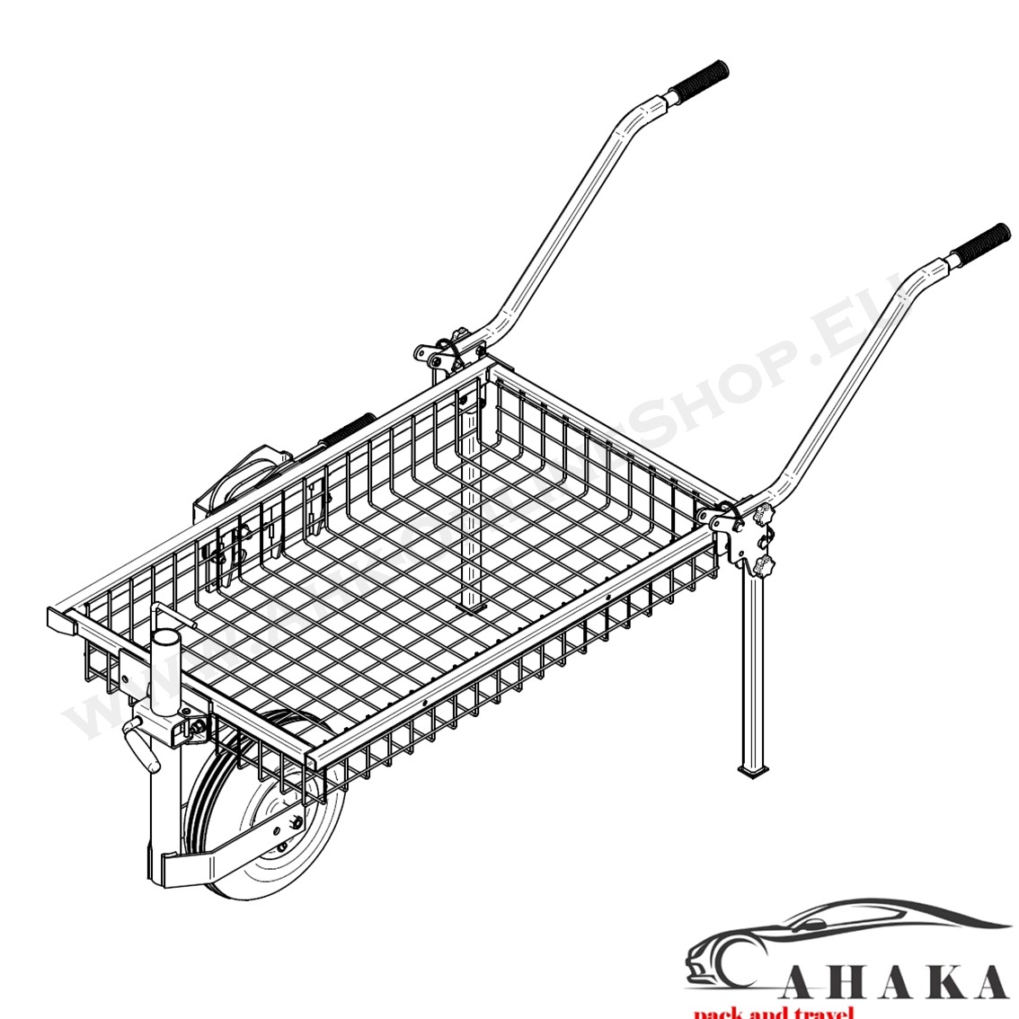 Wildträger für Anhängerkupplung - AHAKA