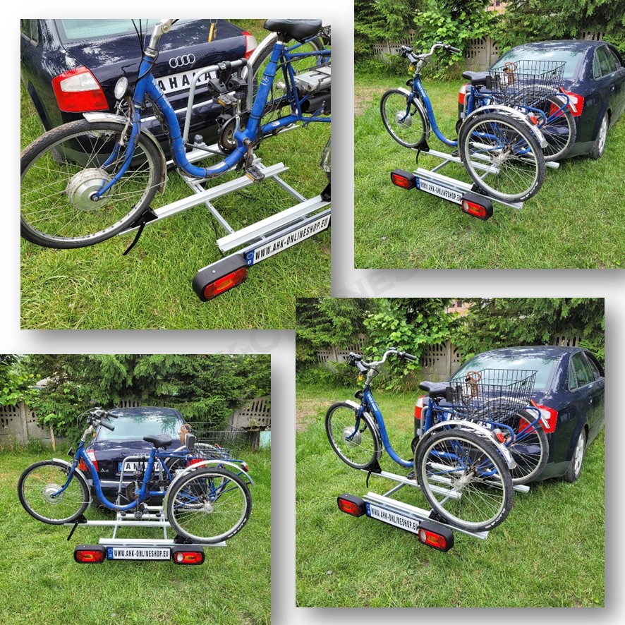 Fahrradträger für Dreirad für AHK - AHAKA