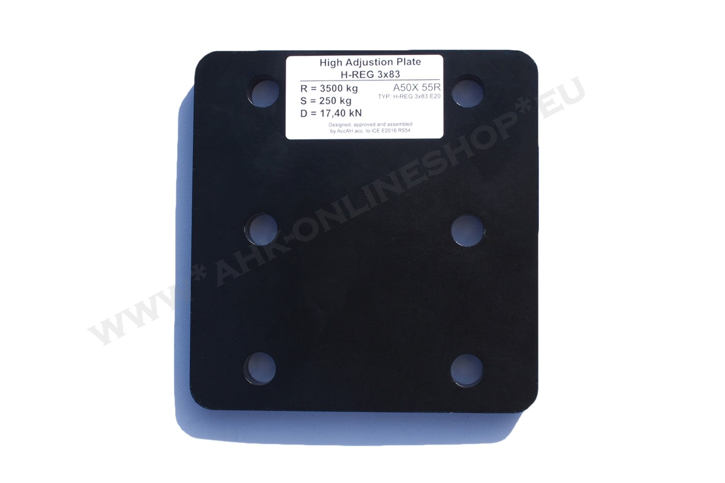 Adapterplatten Und Distanzplatten Für Anhängerkupplung - AHAKA