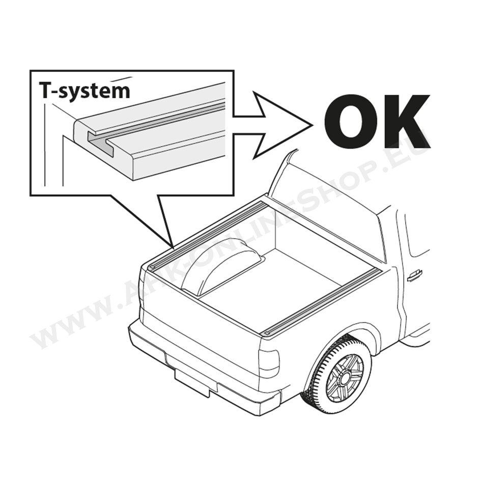 Gepäckträger für Pick-Up Ladefläche von Menabo - AHAKA