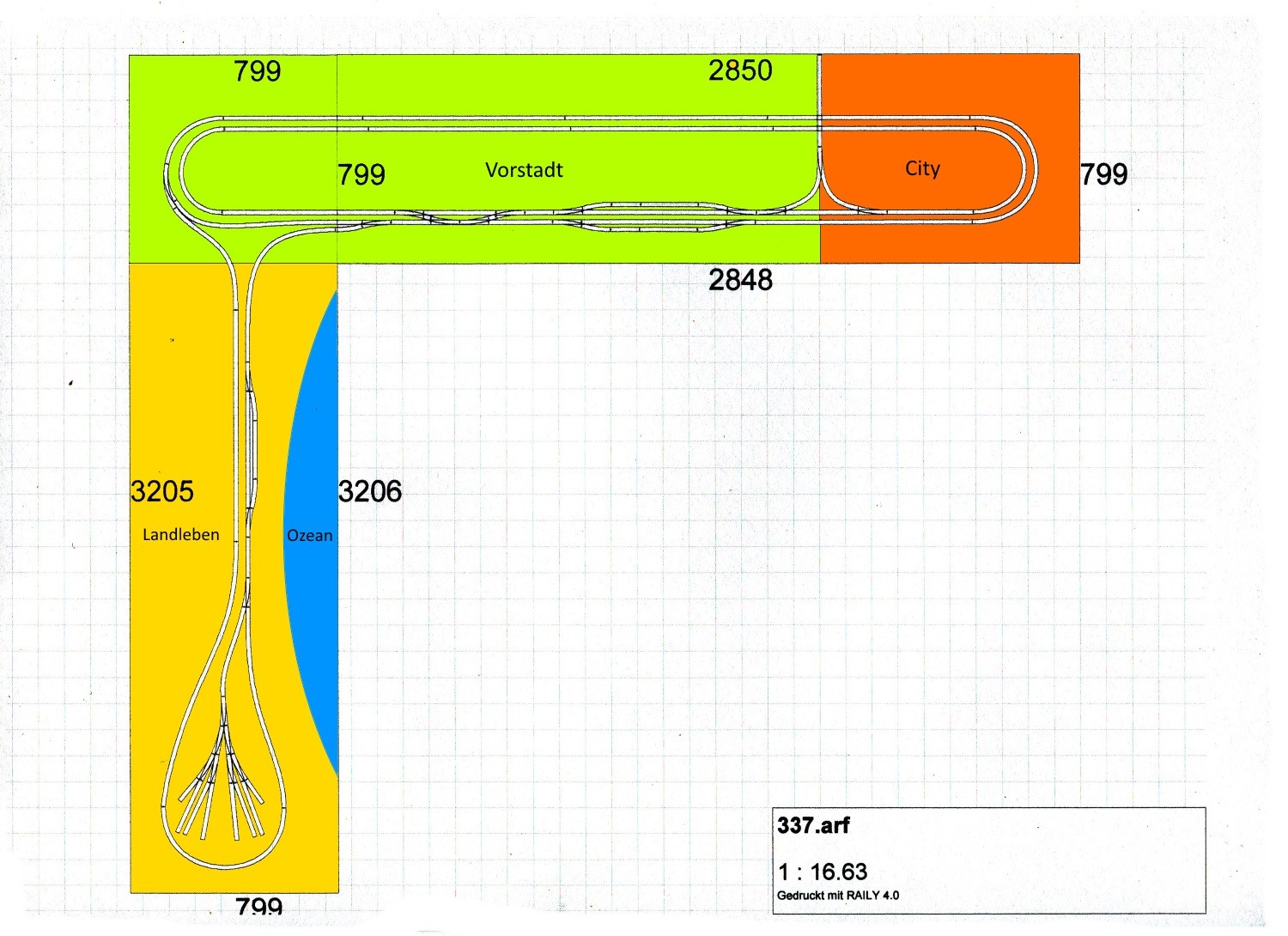 Track plan N layout - modellstrassenbahns Webseite!