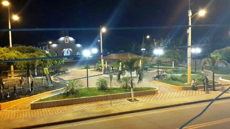 Parque de Pueblo Nuevo luce remozado - Revista LA GENTE de Manabí